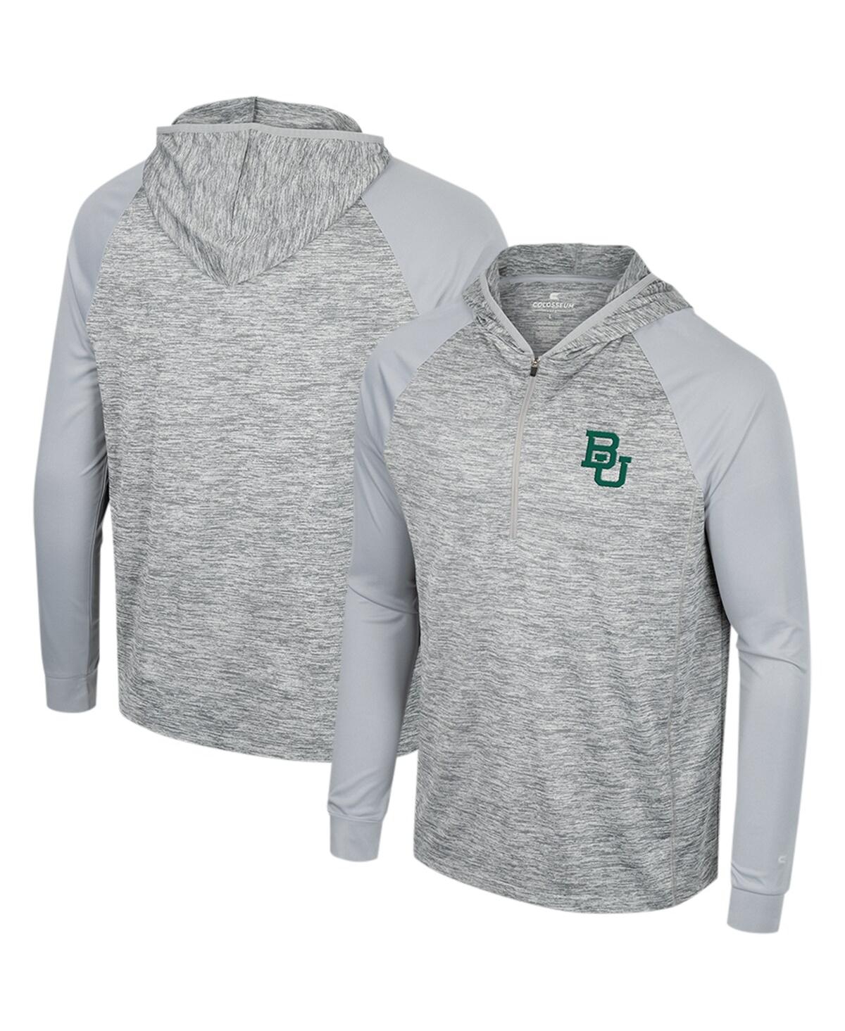 Click here for Mens Colosseum Gray Baylor Bears Cybernetic Raglan... prices