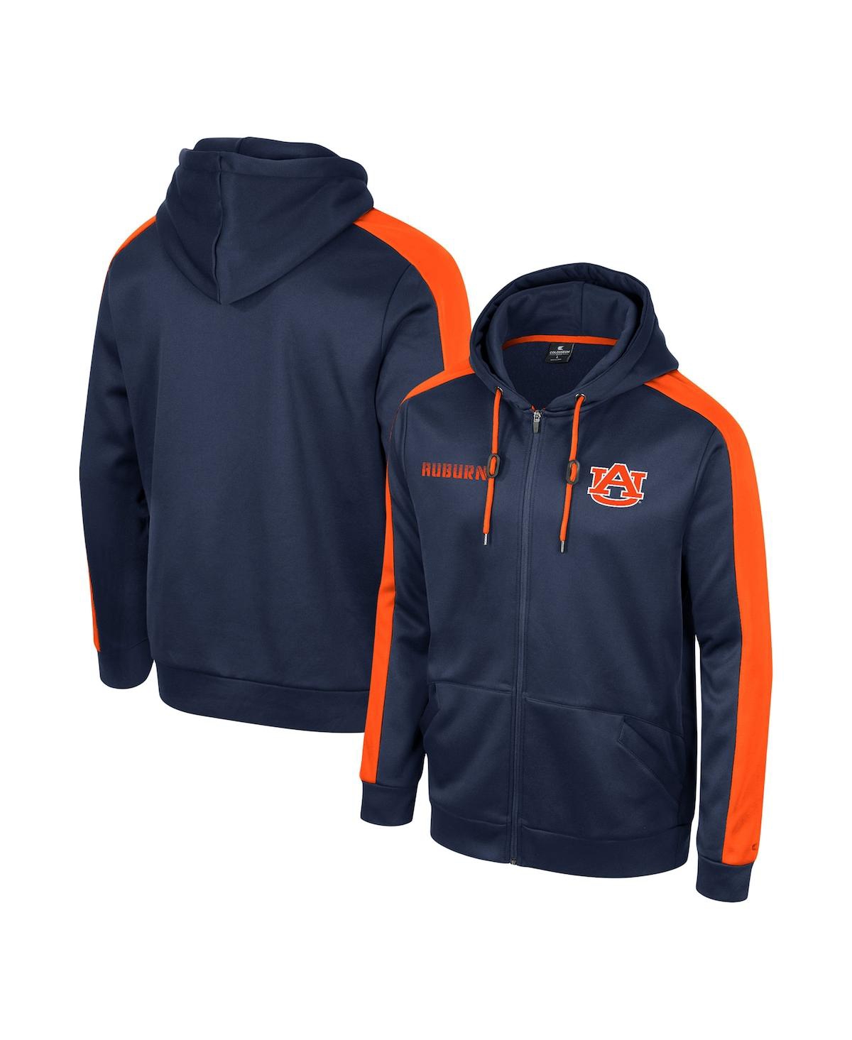 Click here for Mens Colosseum Navy Auburn Tigers Reese Full-Zip H... prices