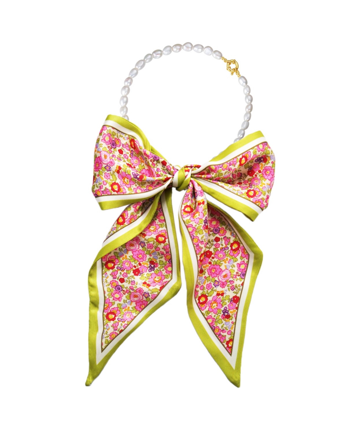 Click here for Mera Baroque Freshwater Pearl Necklace & Scarf set... prices