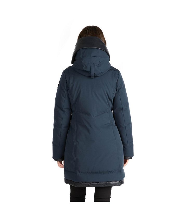Pajar Women's Rimi Mid Length Parka with Fixed Hood - Macy's