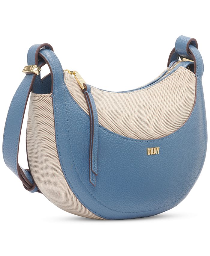 DKNY Barbara Small Crescent Crossbody Bag - Macy's