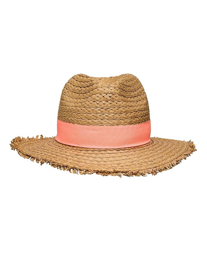 Snapper Rock Toddler, Child Girls Peachy Ribbon Sunhat - Macy's