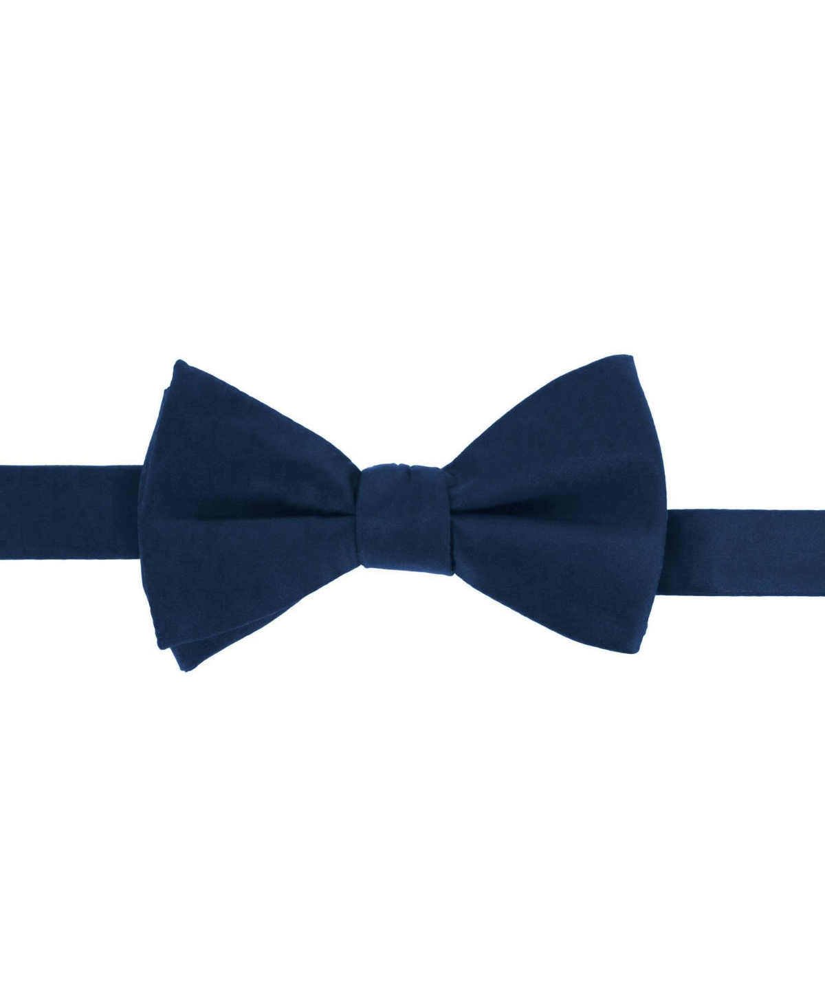 Click here for Trafalgar Mens Sutton Solid Color Silk Bow Tie - N... prices