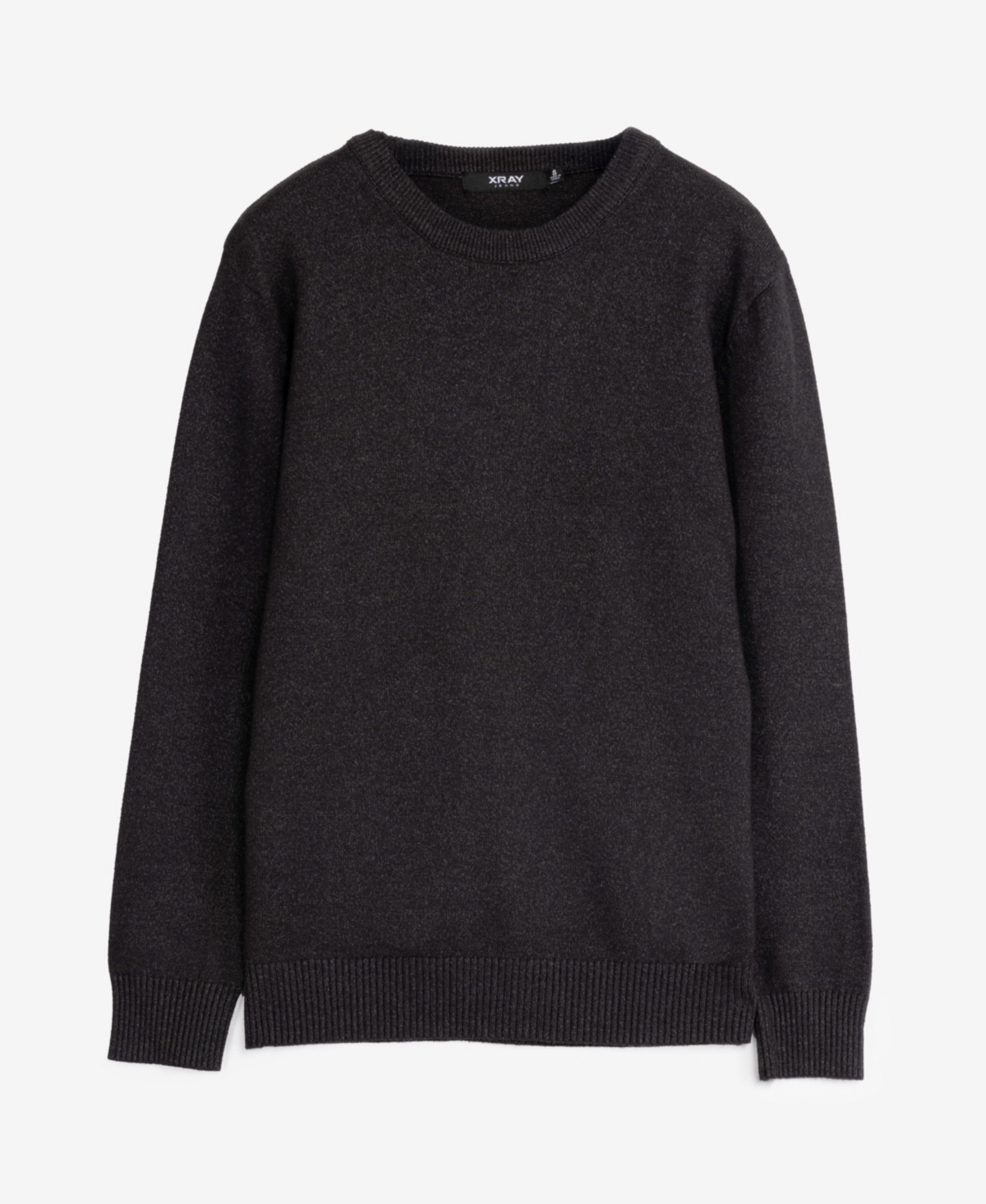 Click here for Xray Boys Basic Crew Neck Sweater - Heather charco... prices