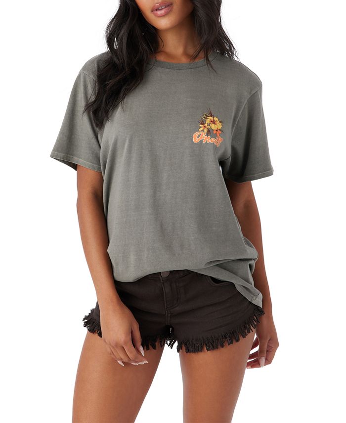 O'Neill Juniors' Current Graphic T-Shirt - Macy's