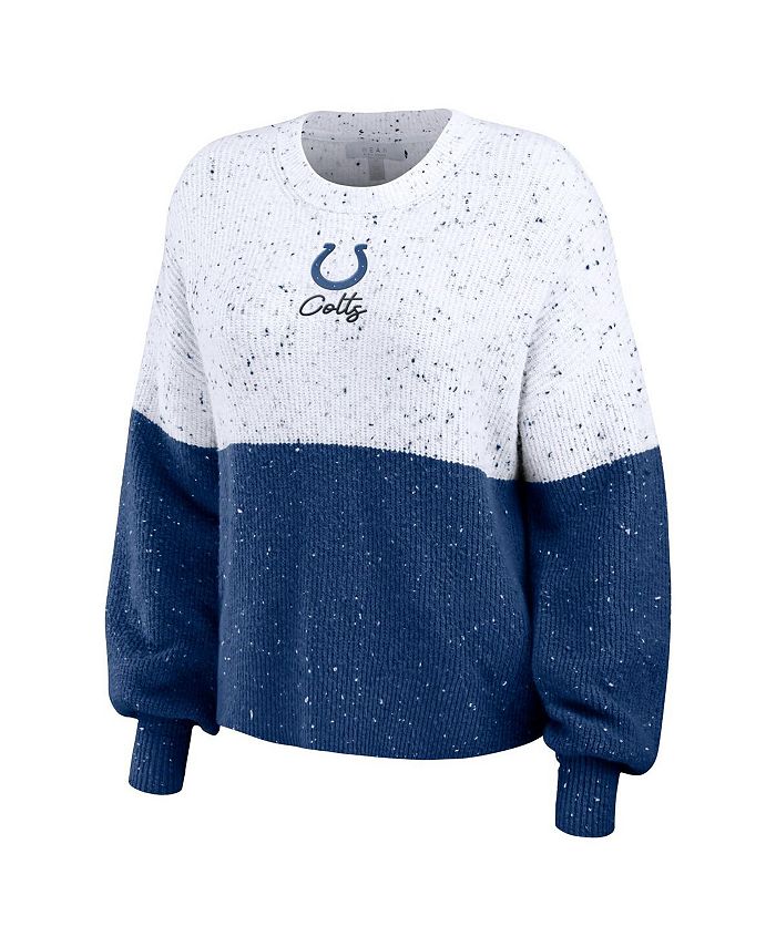 WEAR by Erin Andrews Women's White, Royal Indianapolis Colts Color ...