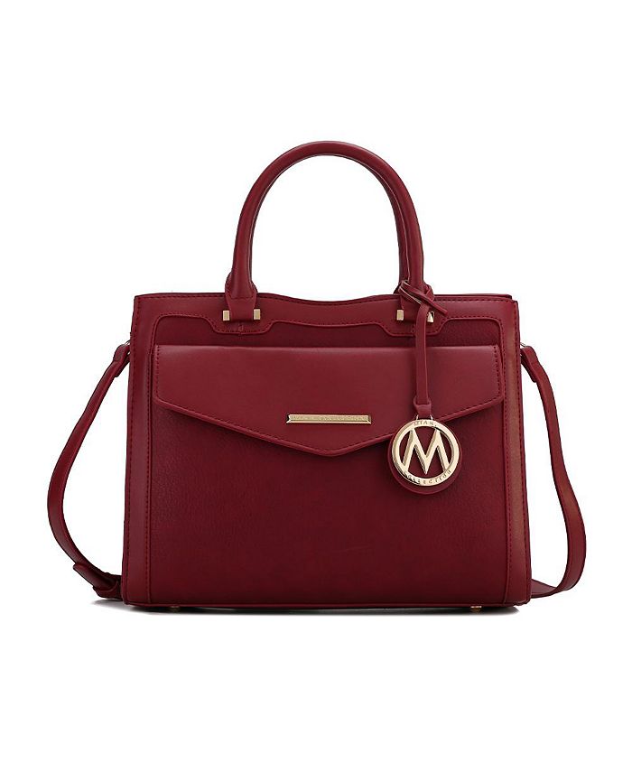MKF Collection Alyssa Multi Compartment Satchel by Mia k - Macy's