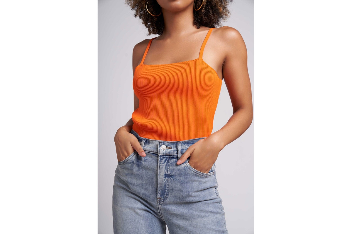 Click here for Ella Top - Vivid orange prices