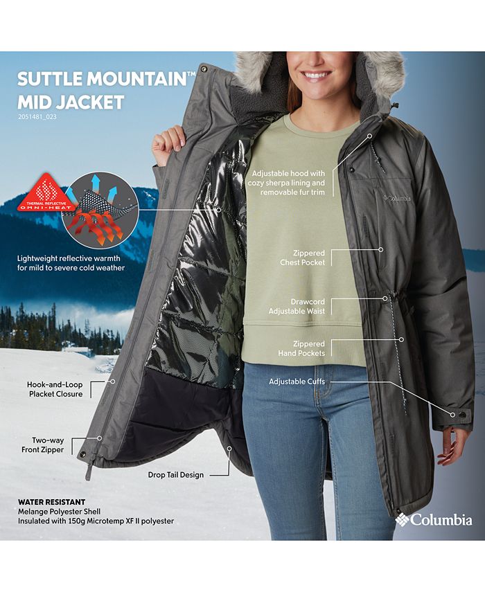 Columbia Women's Suttle Mountain Mid Jacket - Macy's