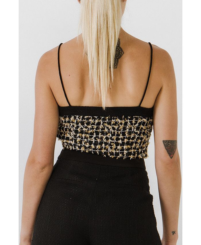 endless rose Women's Tweed Tank Top - Macy's