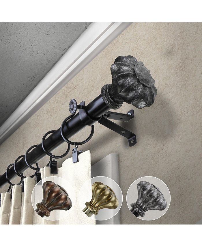 Rod Desyne Flair 13/16" Curtain Rod 18-28" - Macy's