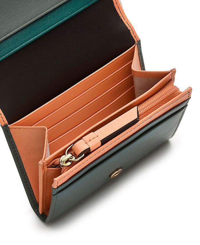 Radley London Book Street Leather Mini Flapover Wallet - Macy's