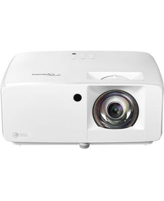 Optoma 3500-Lumen UHD 4K Short-Throw Laser Projector - White - Macy's