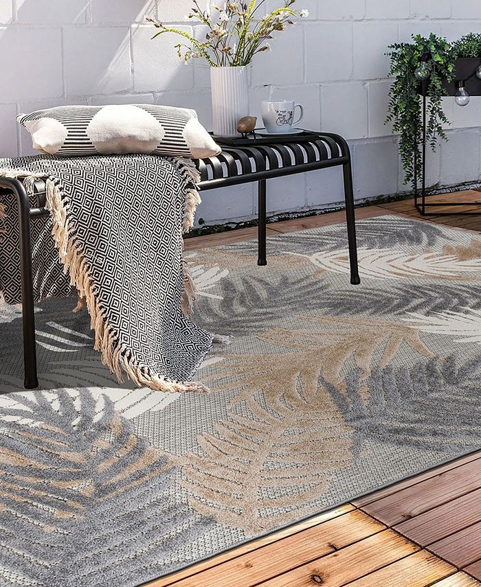 Main Street Rugs Open Doors Outdoor 8011 3'3" x 5' Area Rug - Macy's