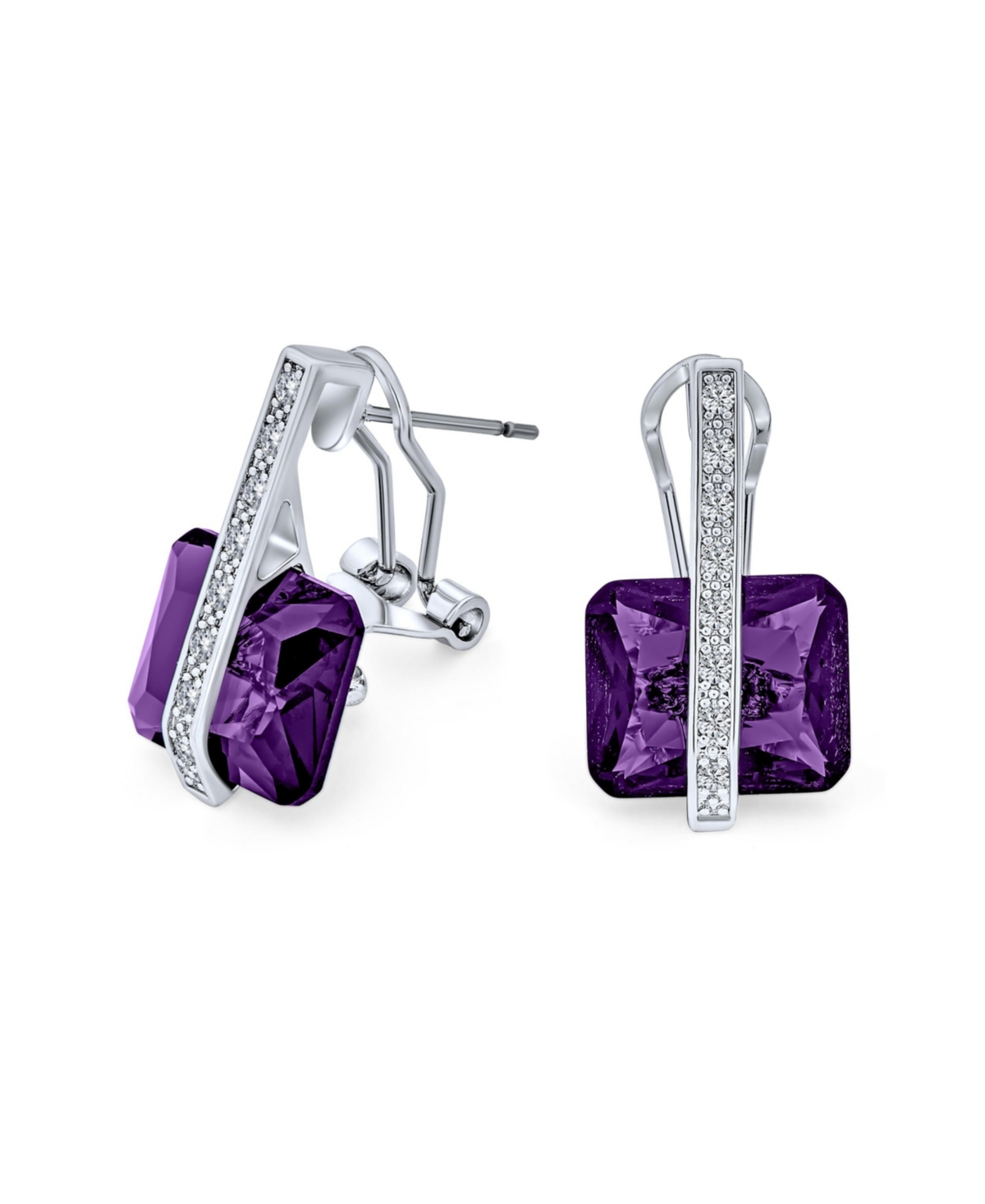 Click here for Bling Jewelry Art Deco Style Square Cubic Zirconia... prices