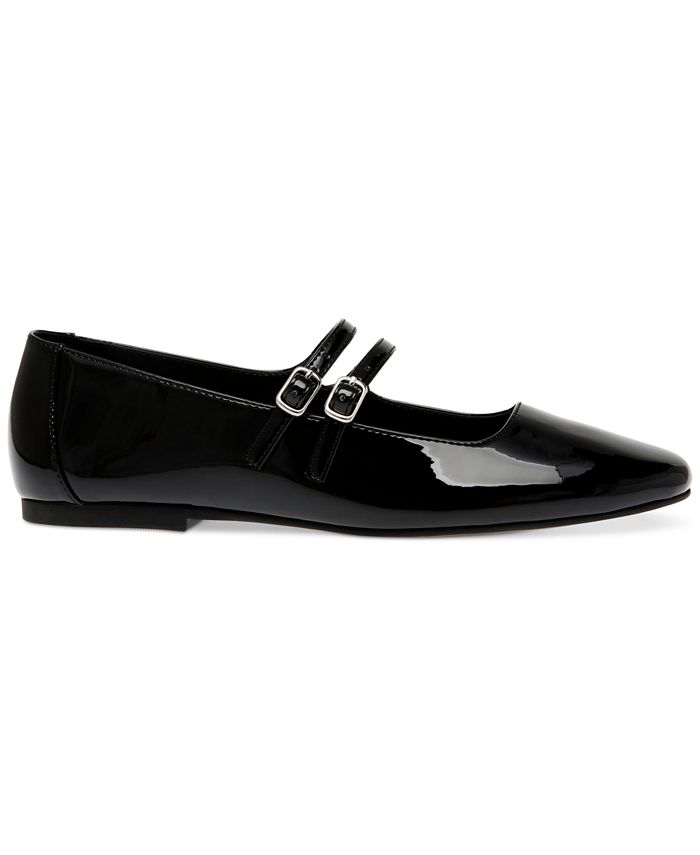 Steve Madden Women's Alisah Double-Buckle Mary Jane Flats - Macy's