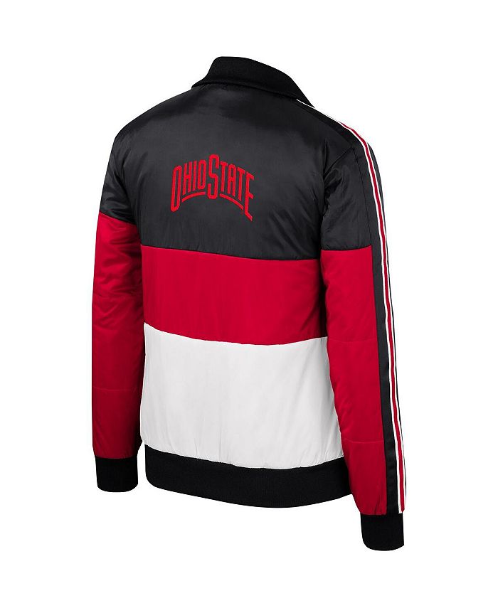 The Wild Collective Women's Scarlet Ohio State Buckeyes Color-Block ...