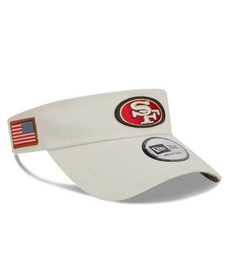 Men's New Era Stone San Francisco 49ers 2023 Salute To Service Visor ...