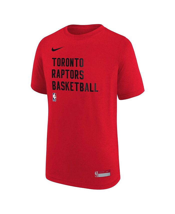 Nike Big Boys Red Toronto Raptors Essential Practice T-shirt - Macy's