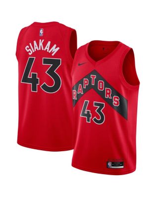 Men's Nike Pascal Siakam Red Toronto Raptors 2020/21 Icon Swingman ...