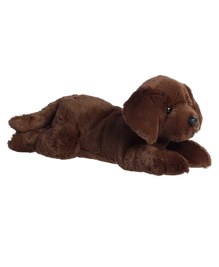 Aurora Large Max Chocolate Lab Grand Flopsie Adorable Plush Toy Brown ...