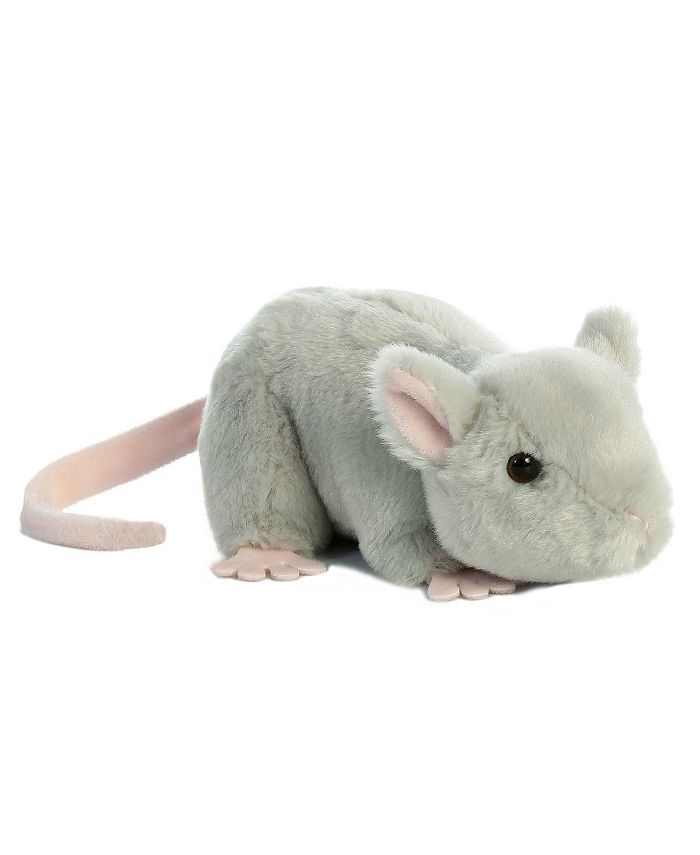 Aurora Small Mouse Mini Flopsie Adorable Plush Toy Gray 8" - Macy's