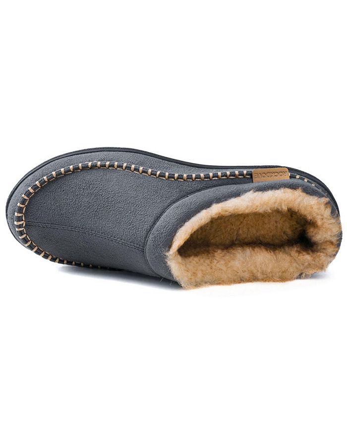 RockDove Rock Dove Men's Aiden Wool Lined Full Ridge Clog Slipper - Macy's