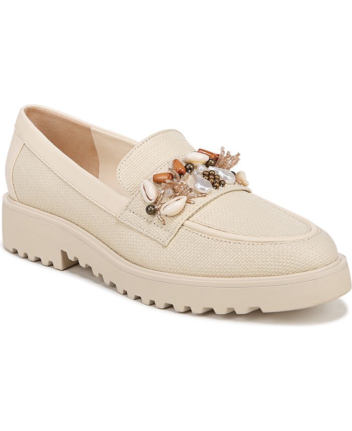 Franco Sarto Women's Carolynn-Shell Lug Sole Loafers - Macy's