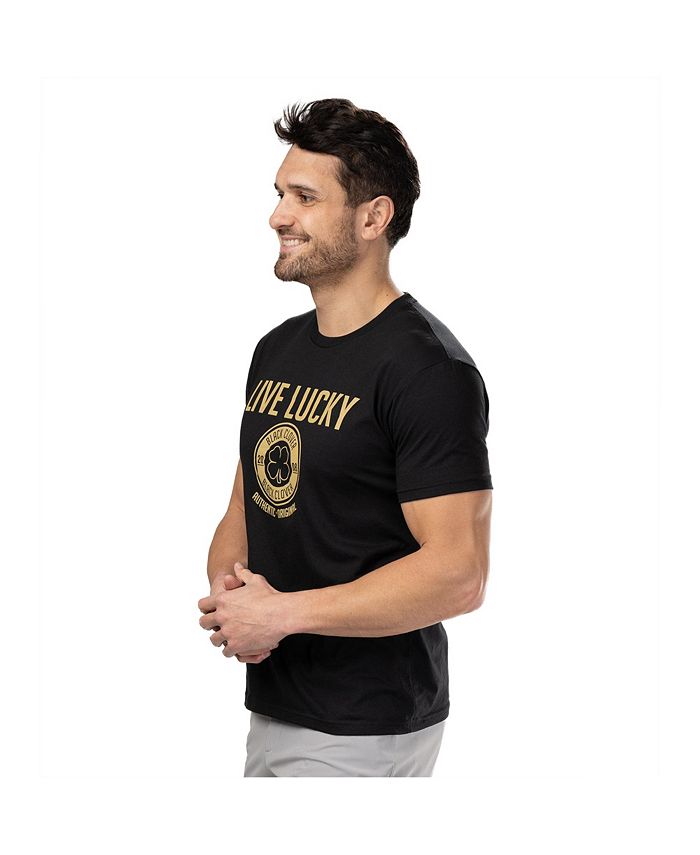 Black Clover Authentic Luck 12 Black Men's T-Shirt - Macy's