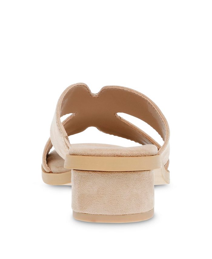 Anne Klein Women's Timmy Block Heel Slide Sandals - Macy's