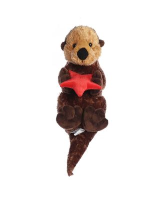 Aurora Medium Cali Otter Flopsie Adorable Plush Toy Brown 12" - Macy's