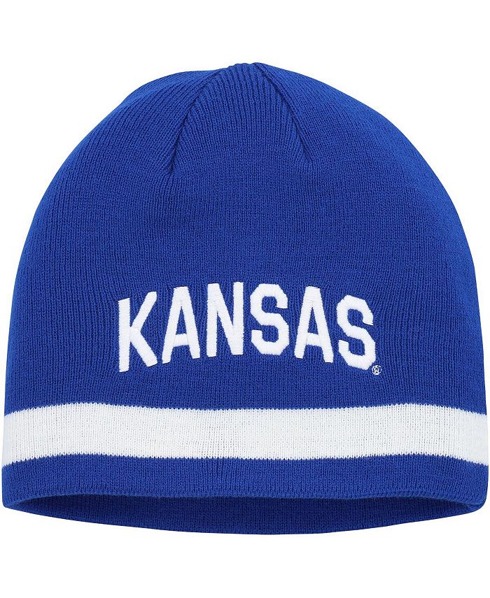 adidas Men's Royal Kansas Jayhawks Wordmark Beanie - Macy's