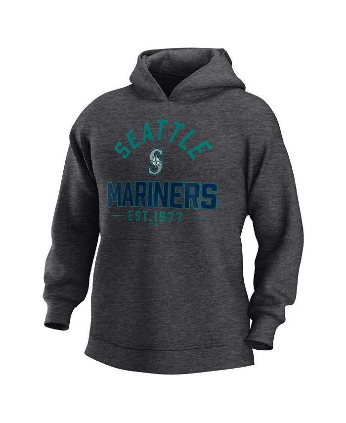 Fanatics Men's Heather Charcoal Seattle Mariners Two-Piece Best Past ...
