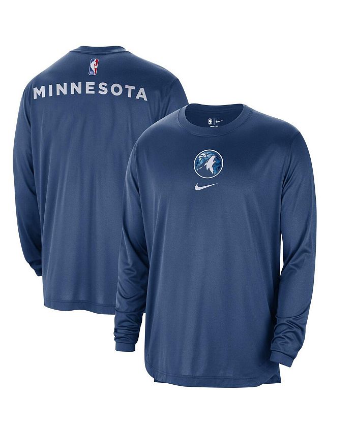 Nike Men's Blue Distressed Minnesota Timberwolves 2023/24 City Edition ...