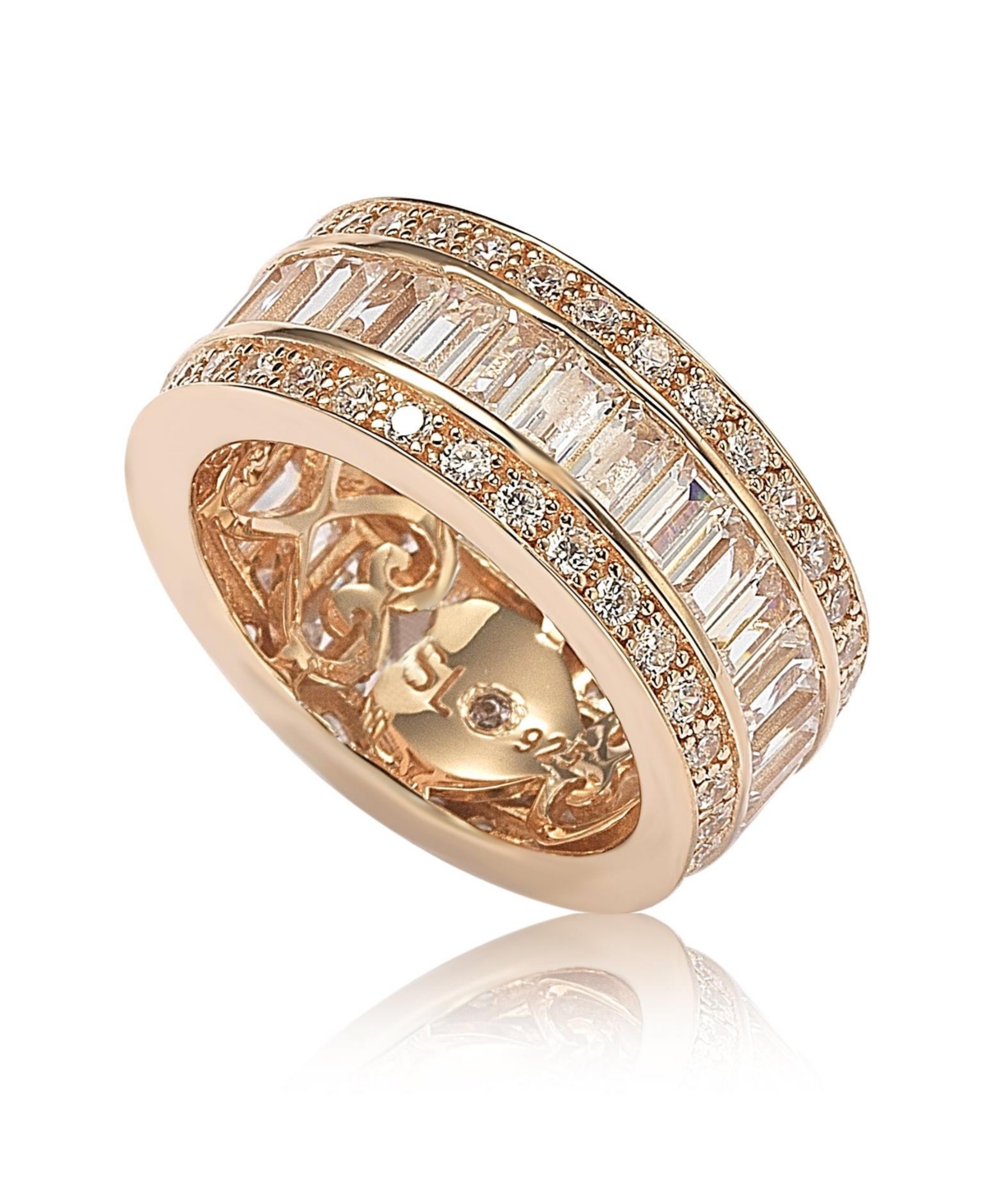 Click here for Suzy Levian Sterling Silver Cubic Zirconia White B... prices