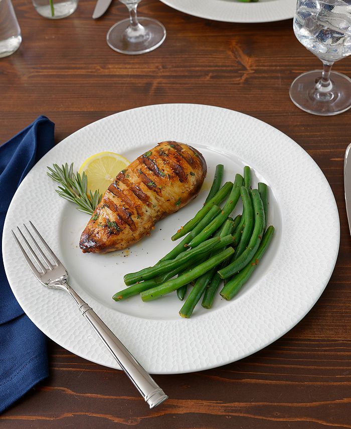 Fortessa Amanda Embossed Dinner Plates, Set of 4 - Macy's