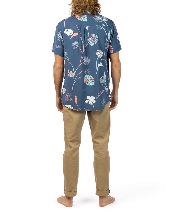 Rip Curl Men's Mod Tropics Short Sleeve Shirt - Macy's