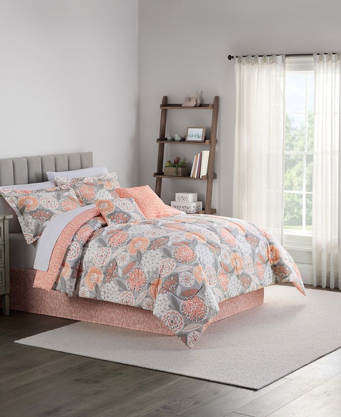 Waverly Century Floral 6-Pc. Comforter Set, Queen - Macy's