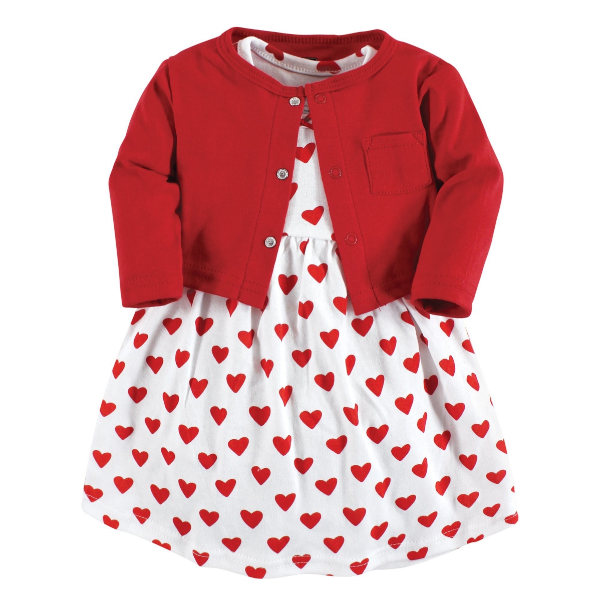 Click here for Hudson Baby Baby Girls Hudson Comfortable Cotton D... prices
