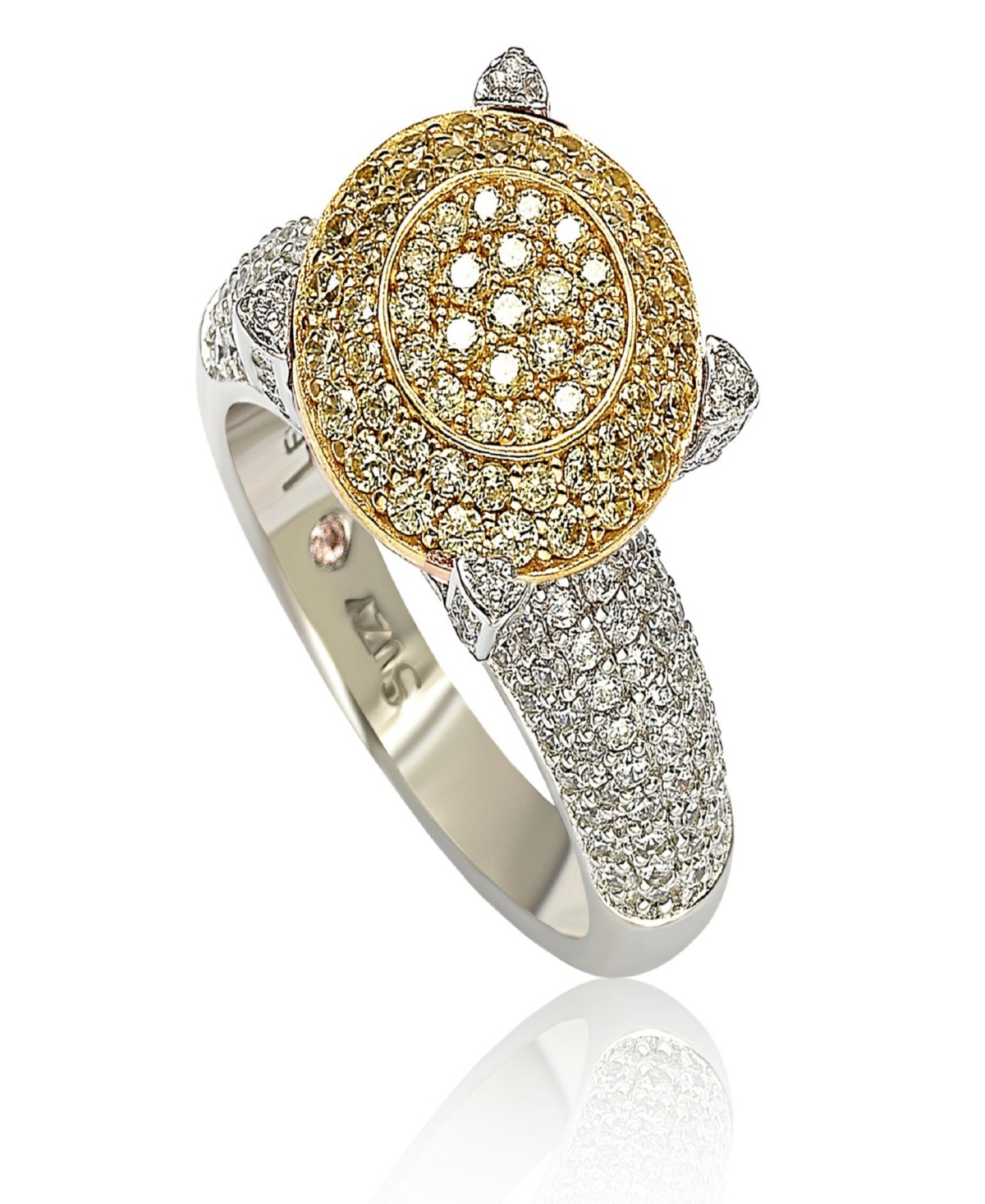 Click here for Suzy Levian Sterling Silver Cubic Zirconia Pave Ce... prices