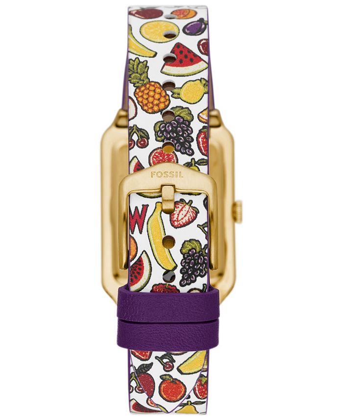 Fossil X Willy Wonka Limited Edition Women's Two-Hand Multicolor Print ...