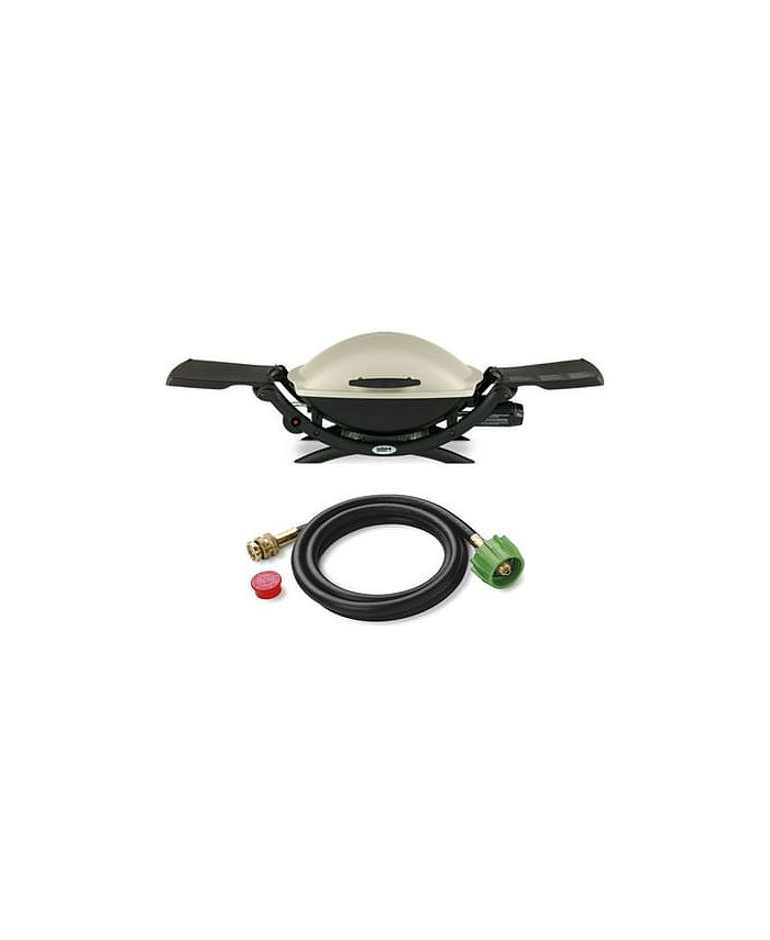 Weber Q2000 Liquid Propane Grill (Titanium) Starter - Macy's