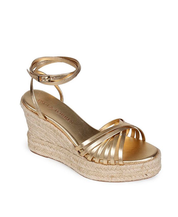 Paula Torres Shoes Women's Alicia Wedge Sandals - Macy's