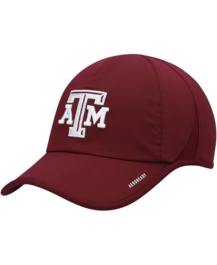adidas Men's Maroon Texas A&M Aggies Superlite AEROREADY Adjustable Hat ...