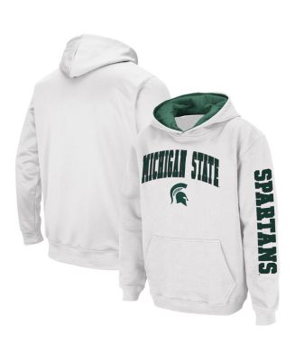 Colosseum Big Boys Michigan State Spartans 2-Hit Team Pullover Hoodie ...