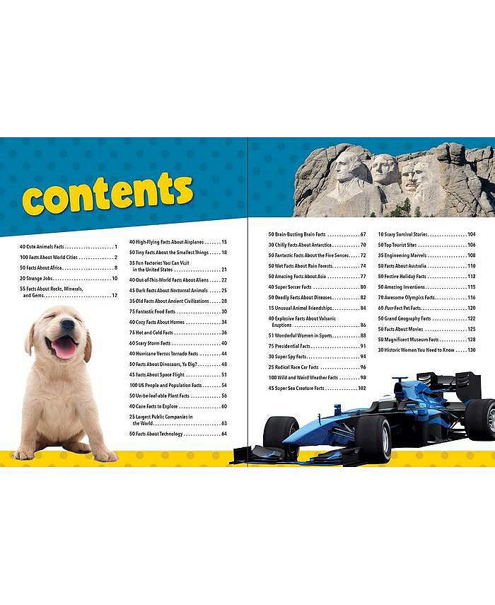 Barnes & Noble The World Almanac 5,001 Incredible Facts for Kids on ...