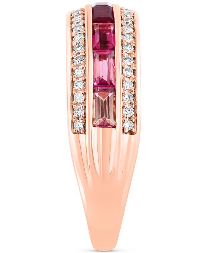 EFFY Collection EFFY® Ruby (1/5 ct. t.w.), Pink Tourmaline (3/8 ct. t.w ...