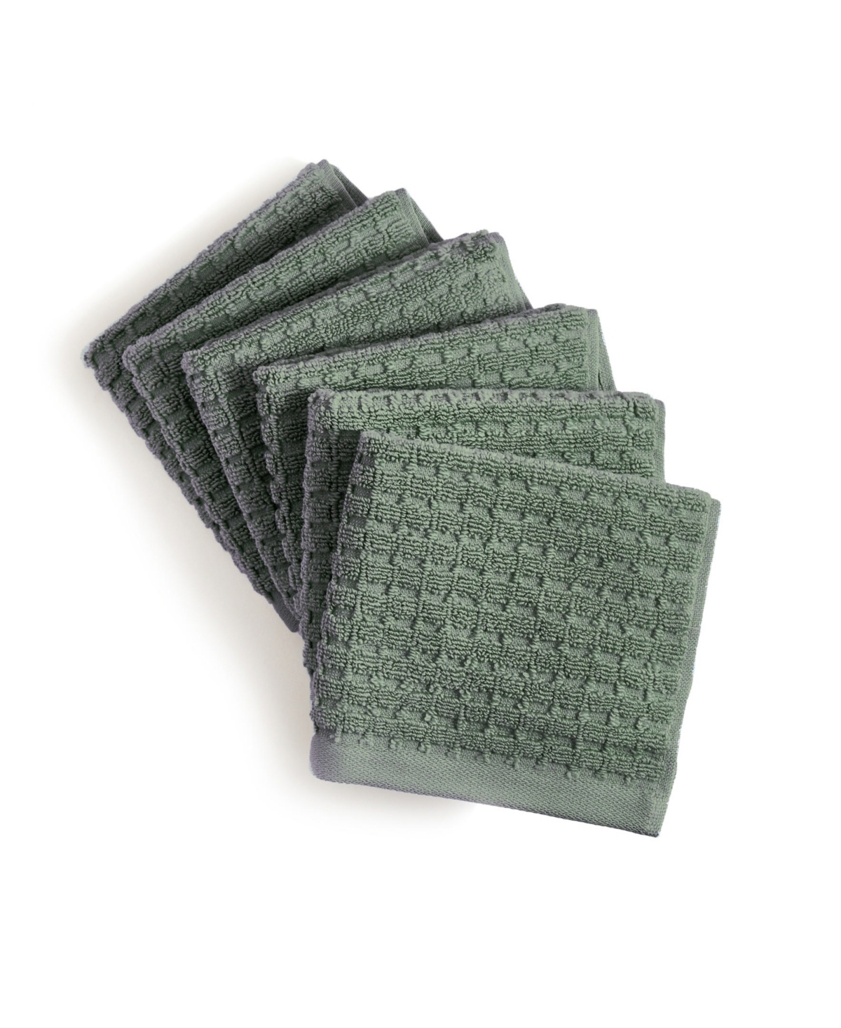 Click here for Dkny Quick Dry 6-Pc. Washcloth Set - Moss prices