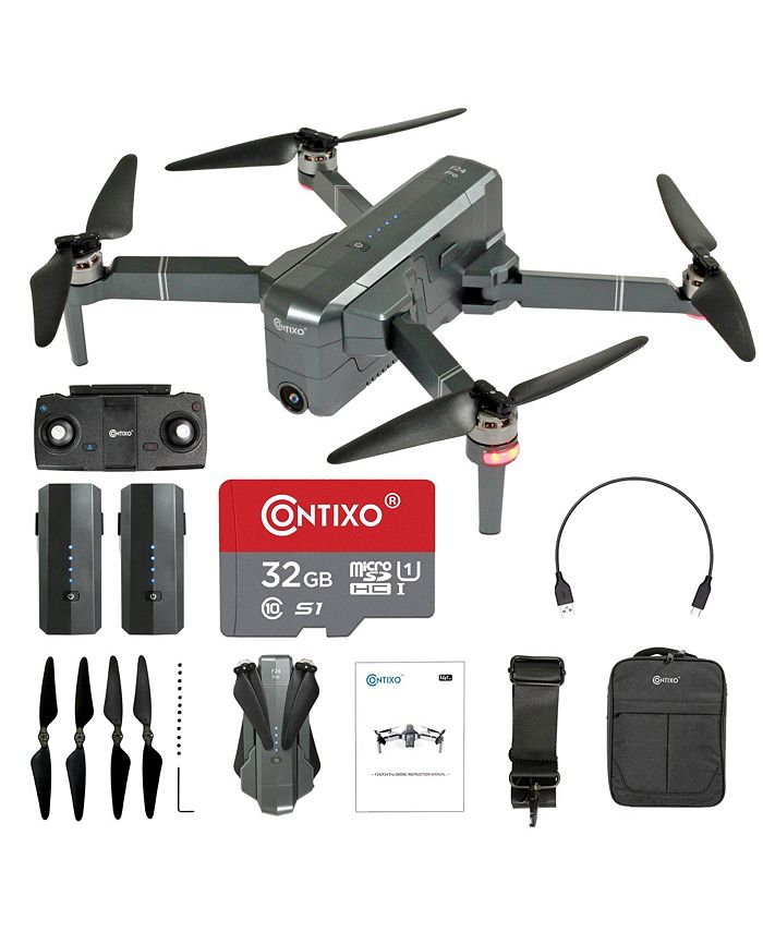 Contixo F24 Pro Drone -UHD, Foldable, GPS Return Home, FPV Camera ...