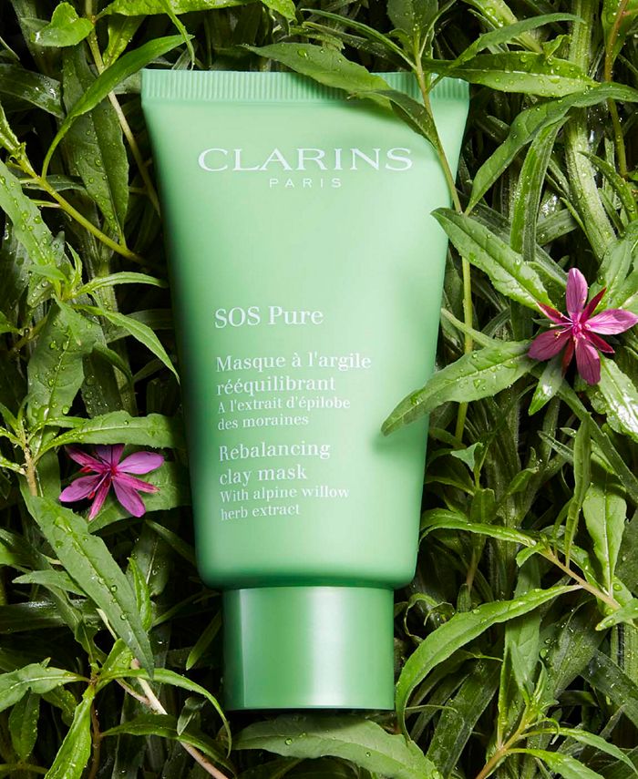 Clarins SOS Pure Rebalancing Clay Mask - Macy's